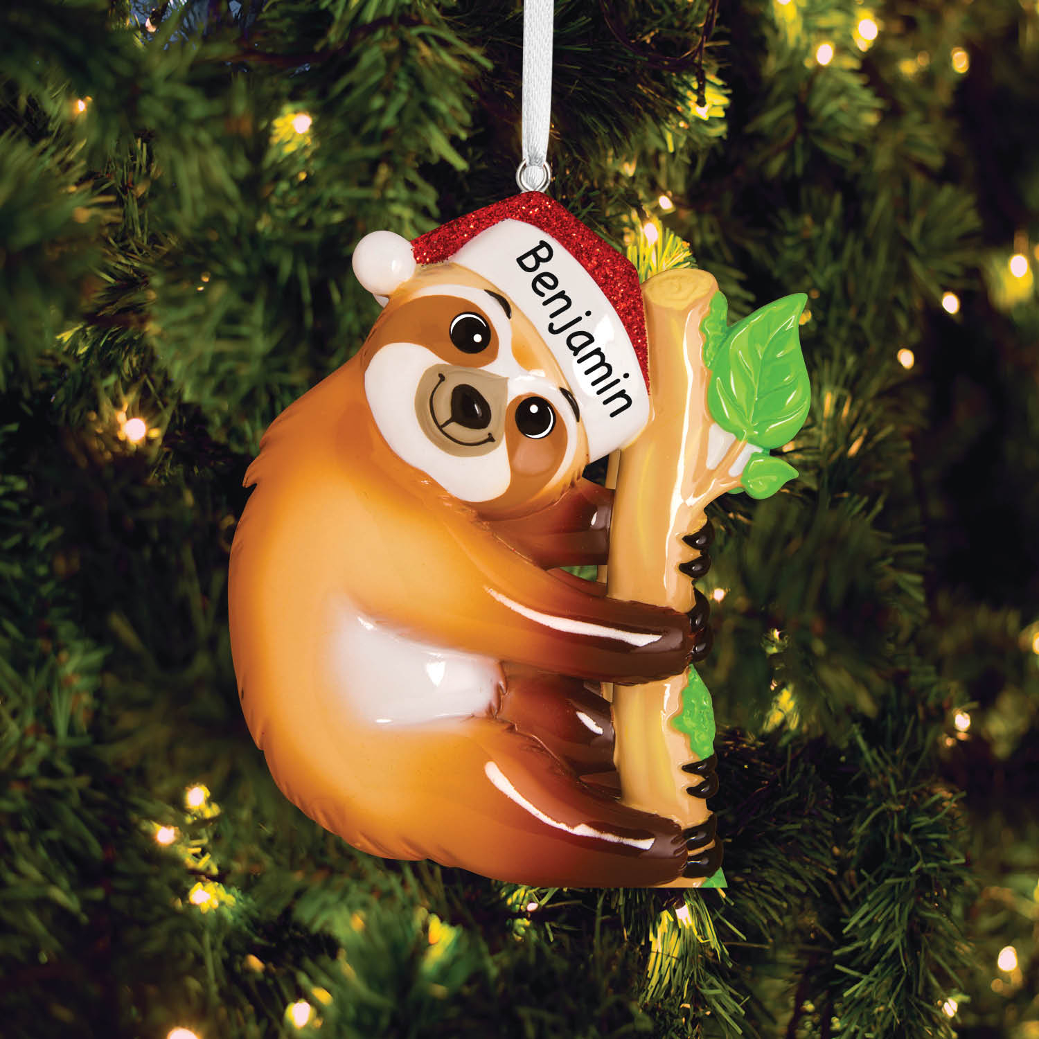Sloth Personalized Ornament | HSN