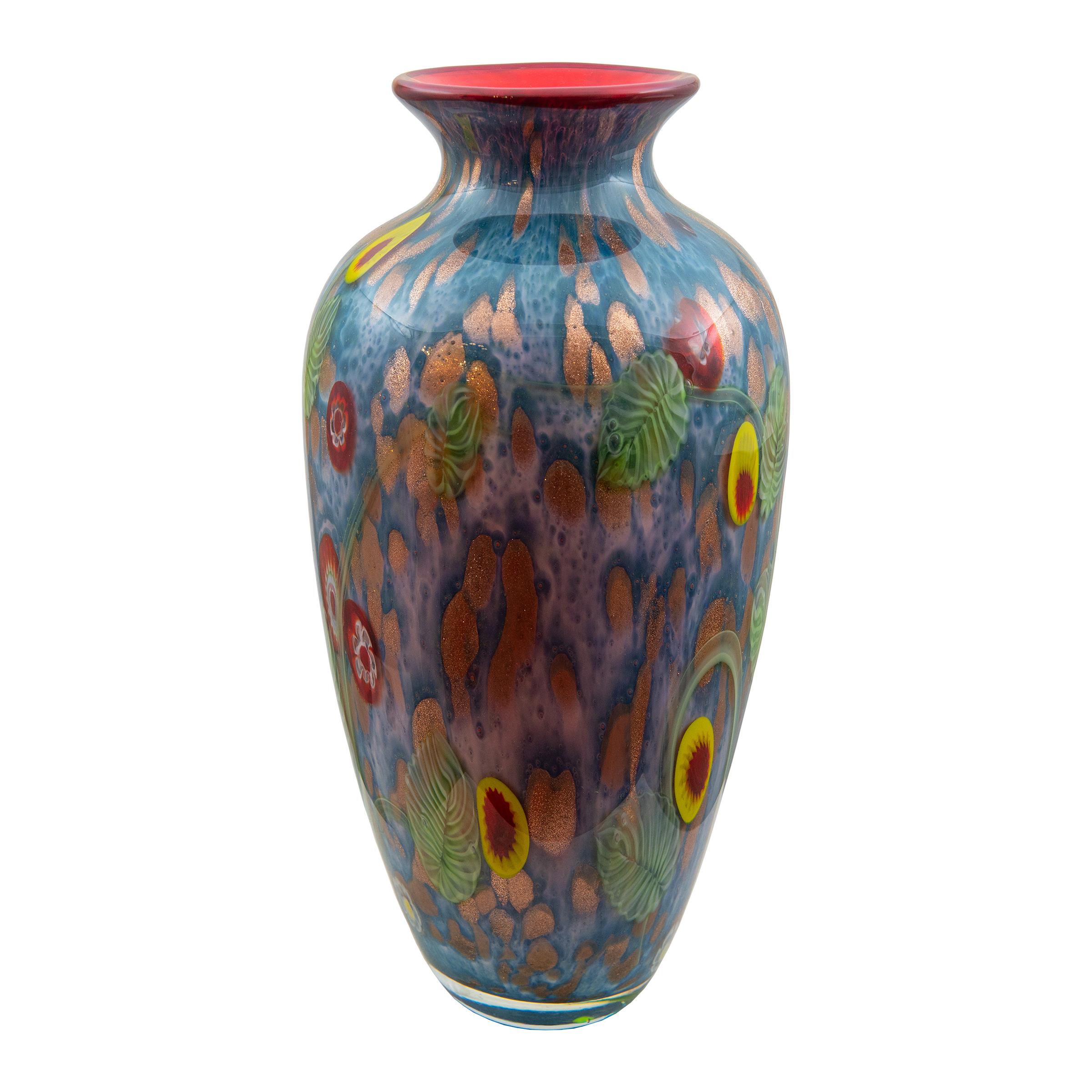 Dale Tiffany Tesoro Hand Blown Art Glass Vase - 20565294 | HSN