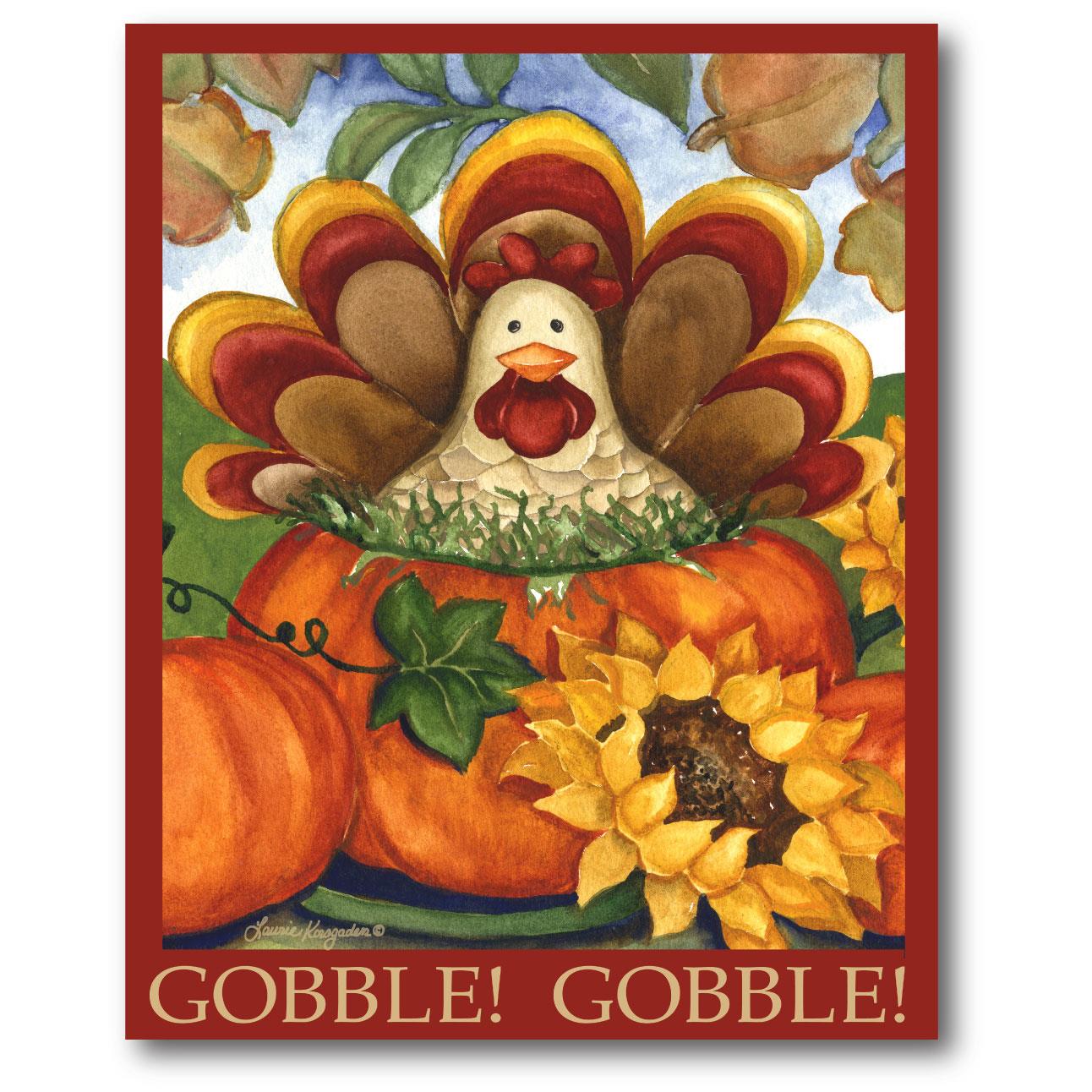 Courtside Market Gobble! Gobble! 8"x10" Board Art - 20664128 | HSN