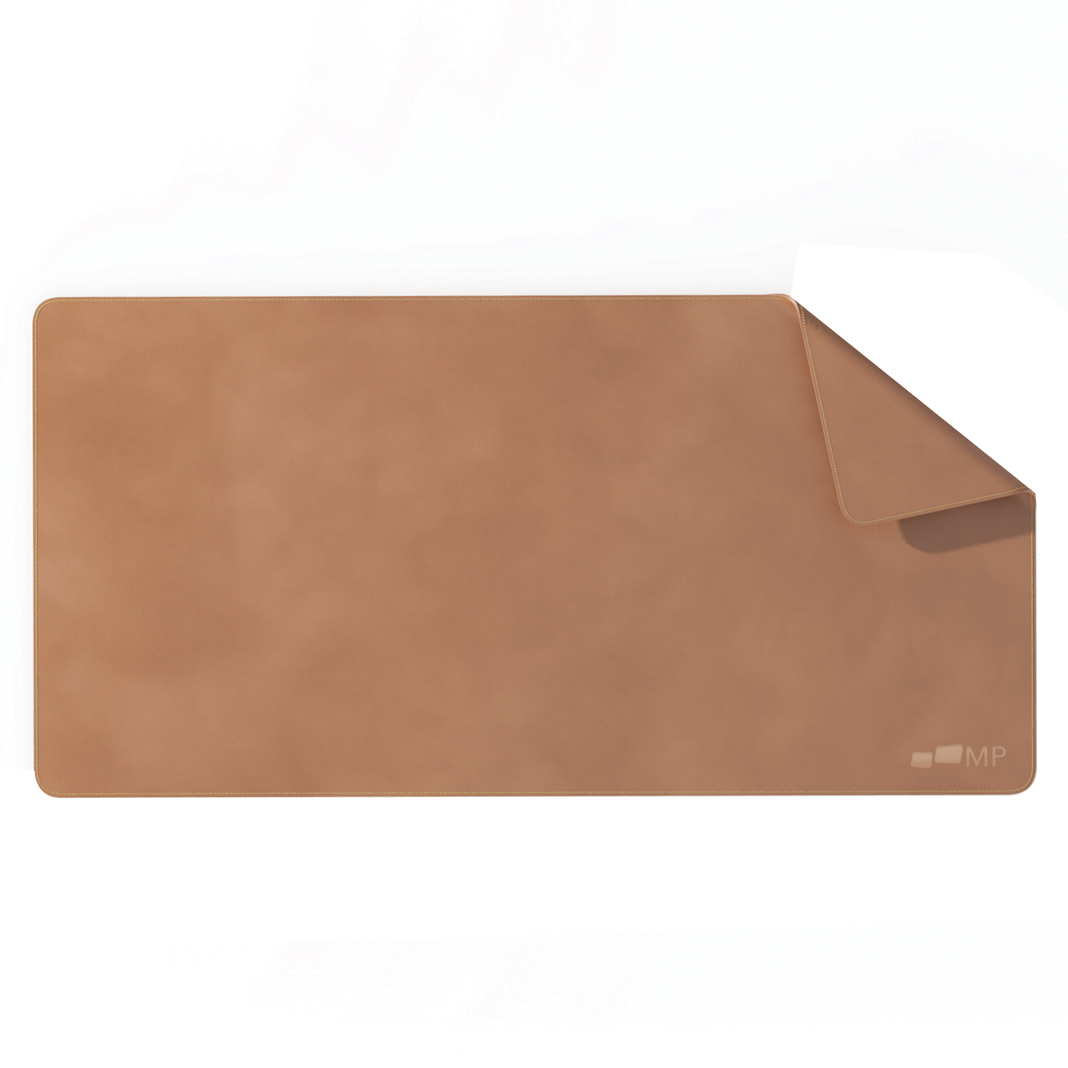 Mobile Pixels 31.5" x 15.75" PU Leather Desk Mat - Oak Brown - 20918694 ...