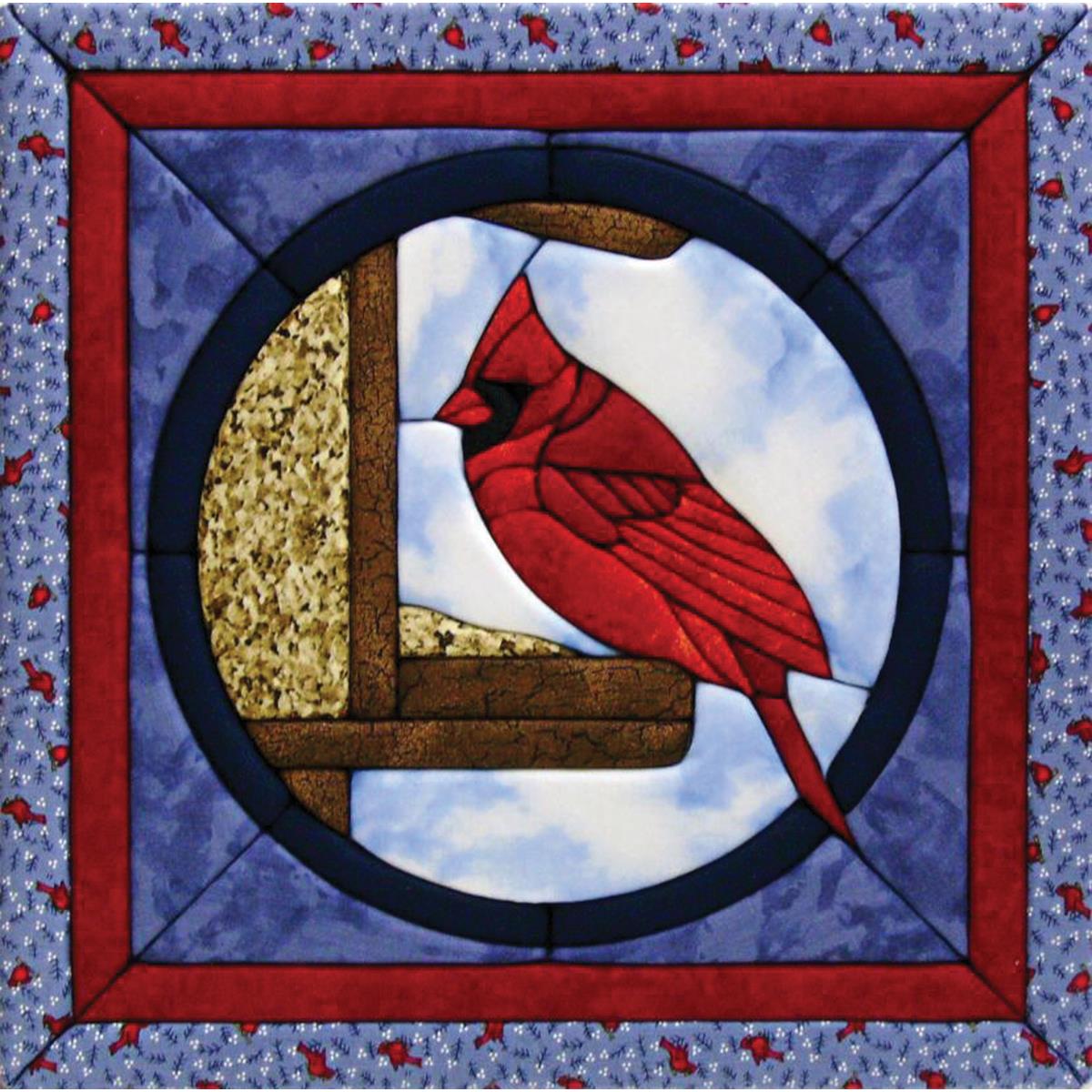 Quilt-Magic No Sew Wall Hanging Kit - Cardinal - 21148863 | HSN