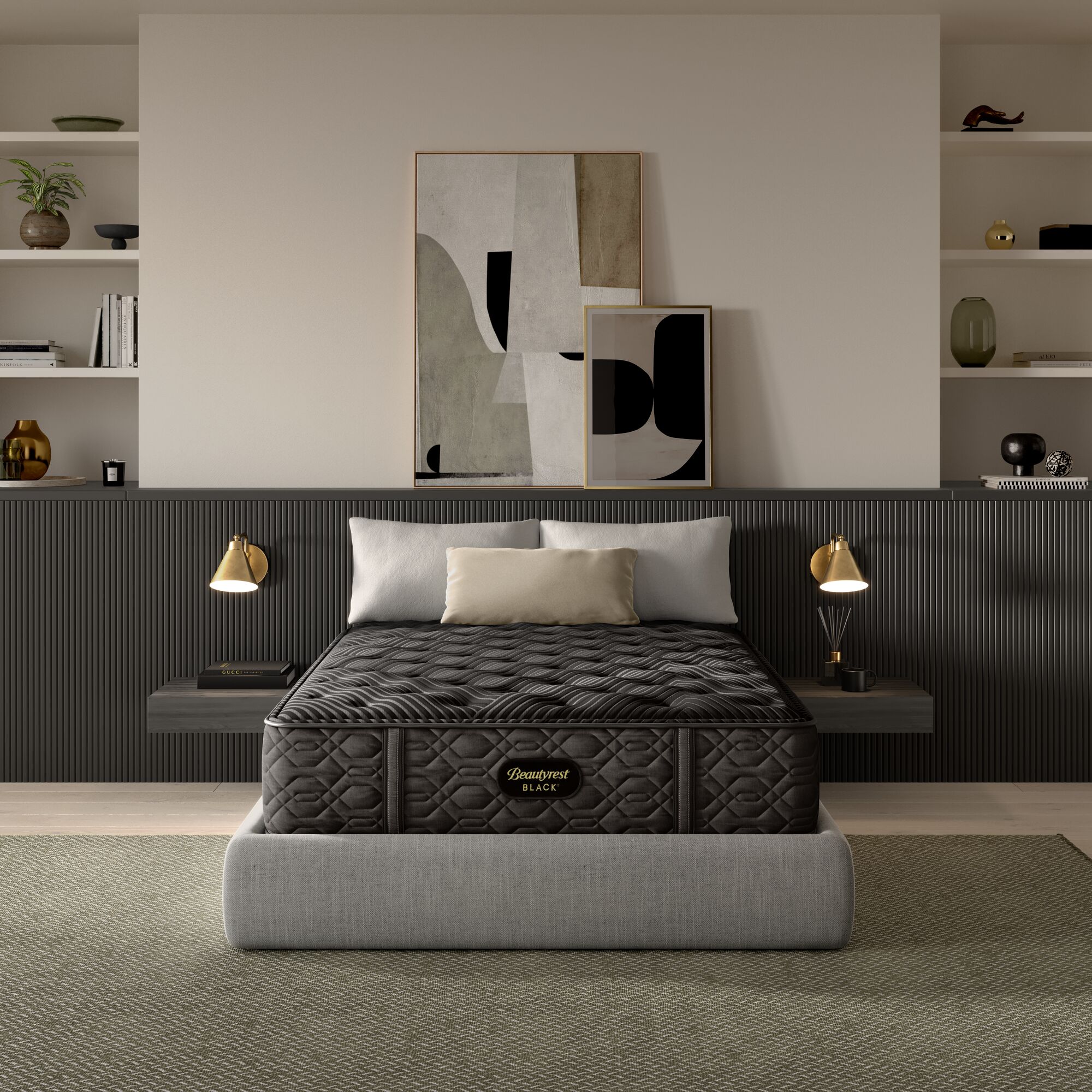 Beautyrest Black Series One 14" Plush Mattress - California King ...