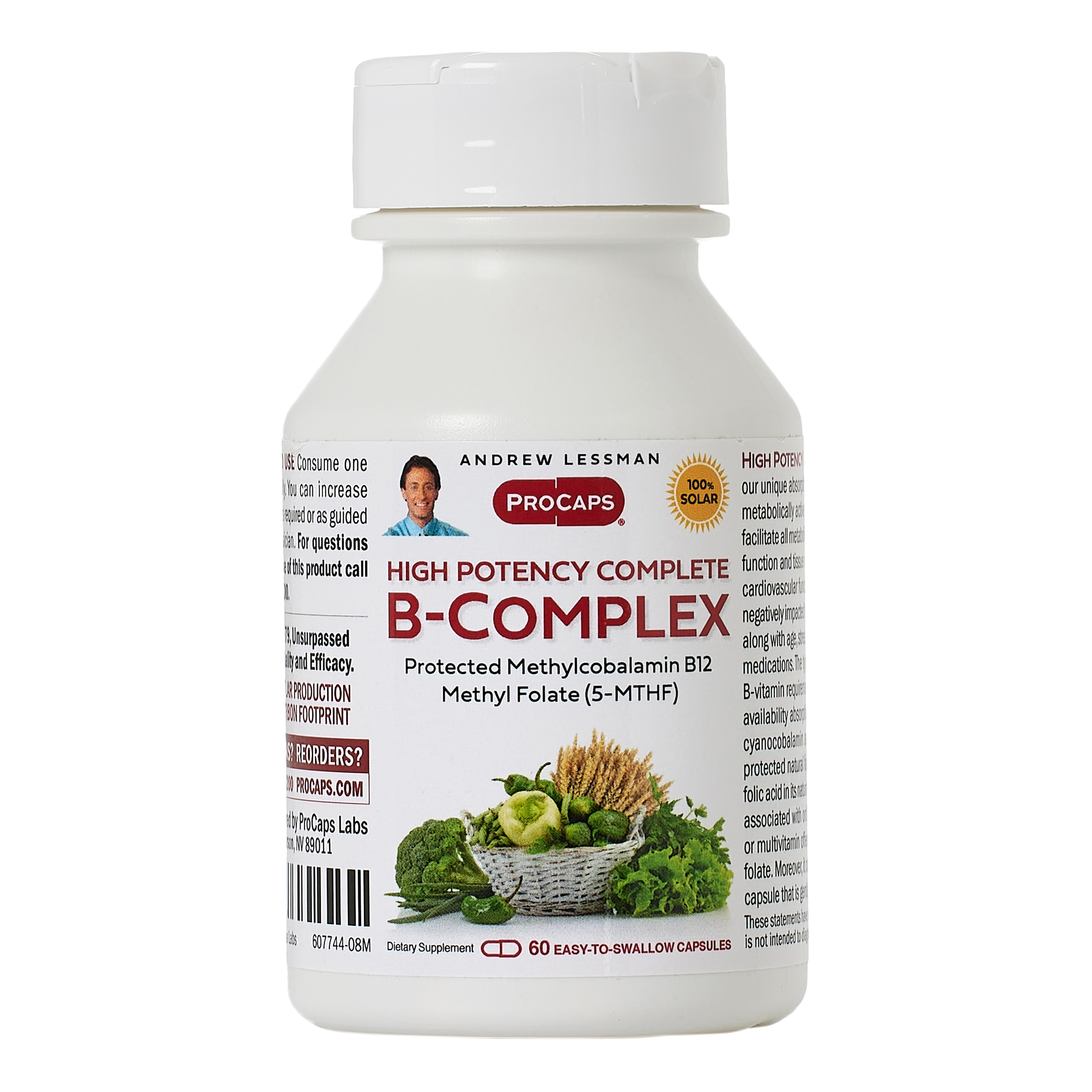 Andrew Lessman High Potency Complete B-Complex - 60 Capsules | HSN