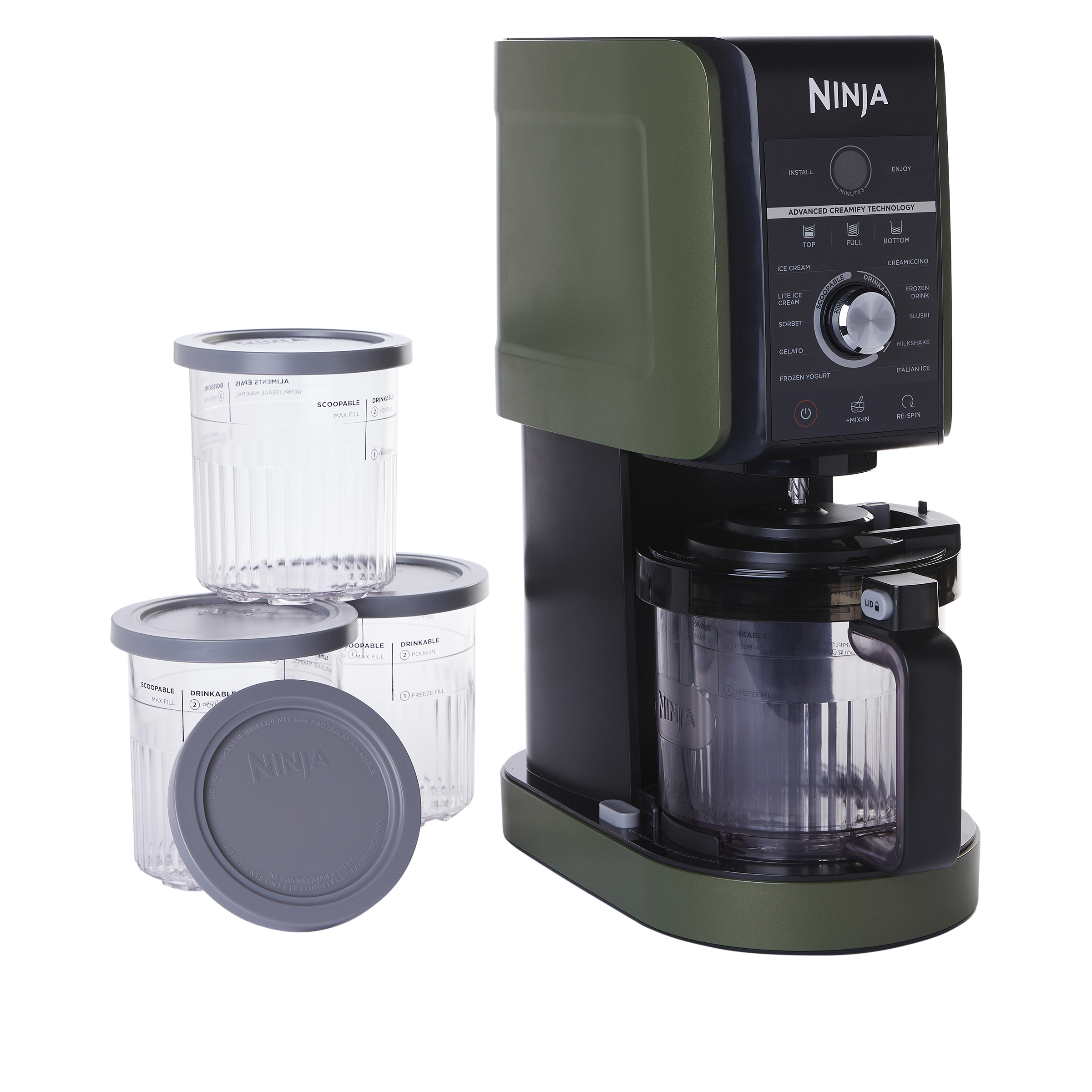 Ninja™ Creami® Deluxe 11-in-1 XL Frozen Treat Maker with Extra Pints ...