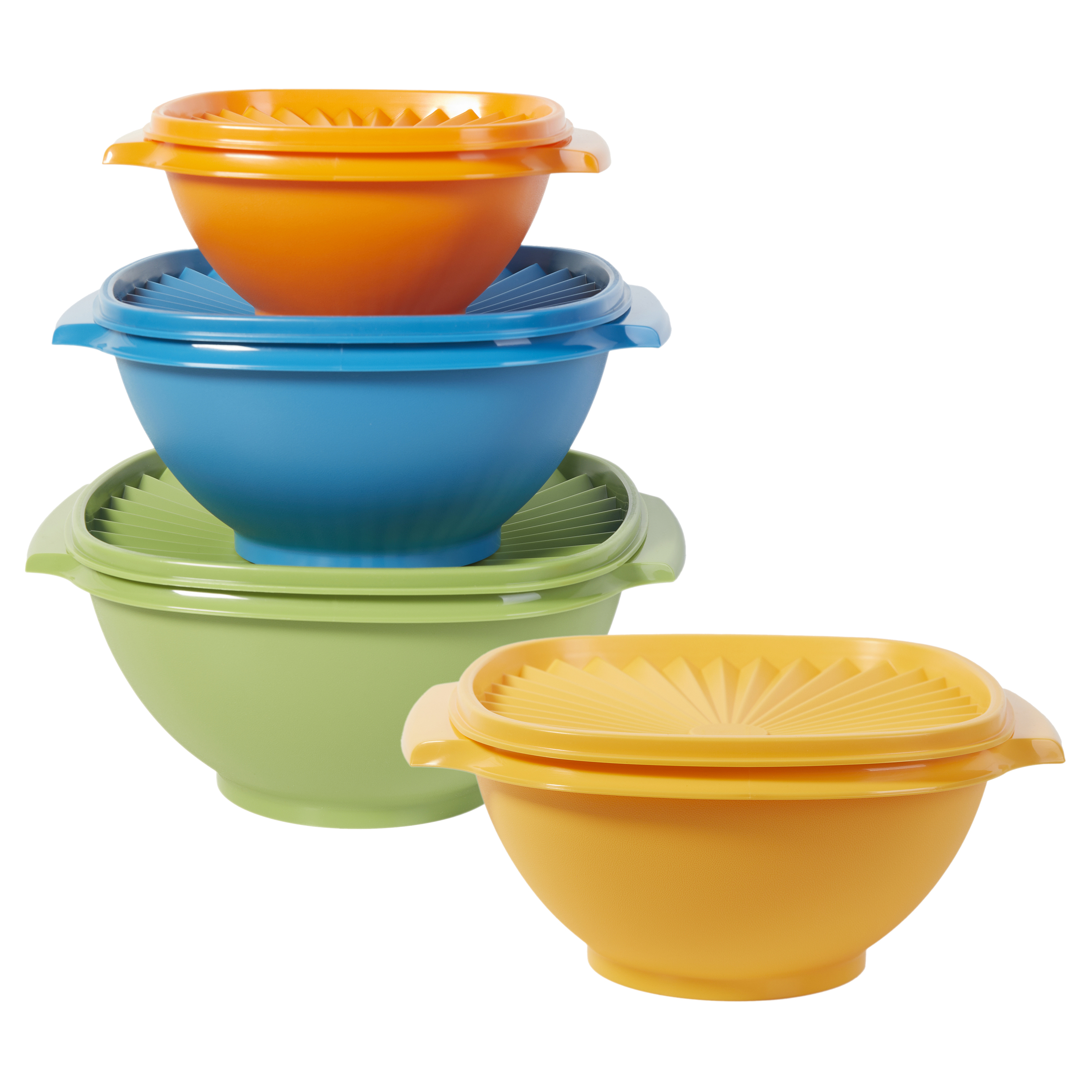 Tupperware® 8-piece Heritage Square Bowl Set - 21036604 | HSN