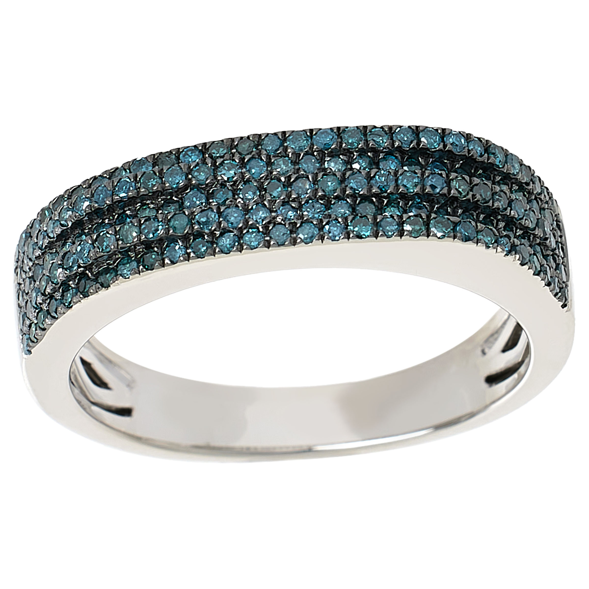 Colleen Lopez Diamond Multi-Row Band Ring - 10090564 | HSN