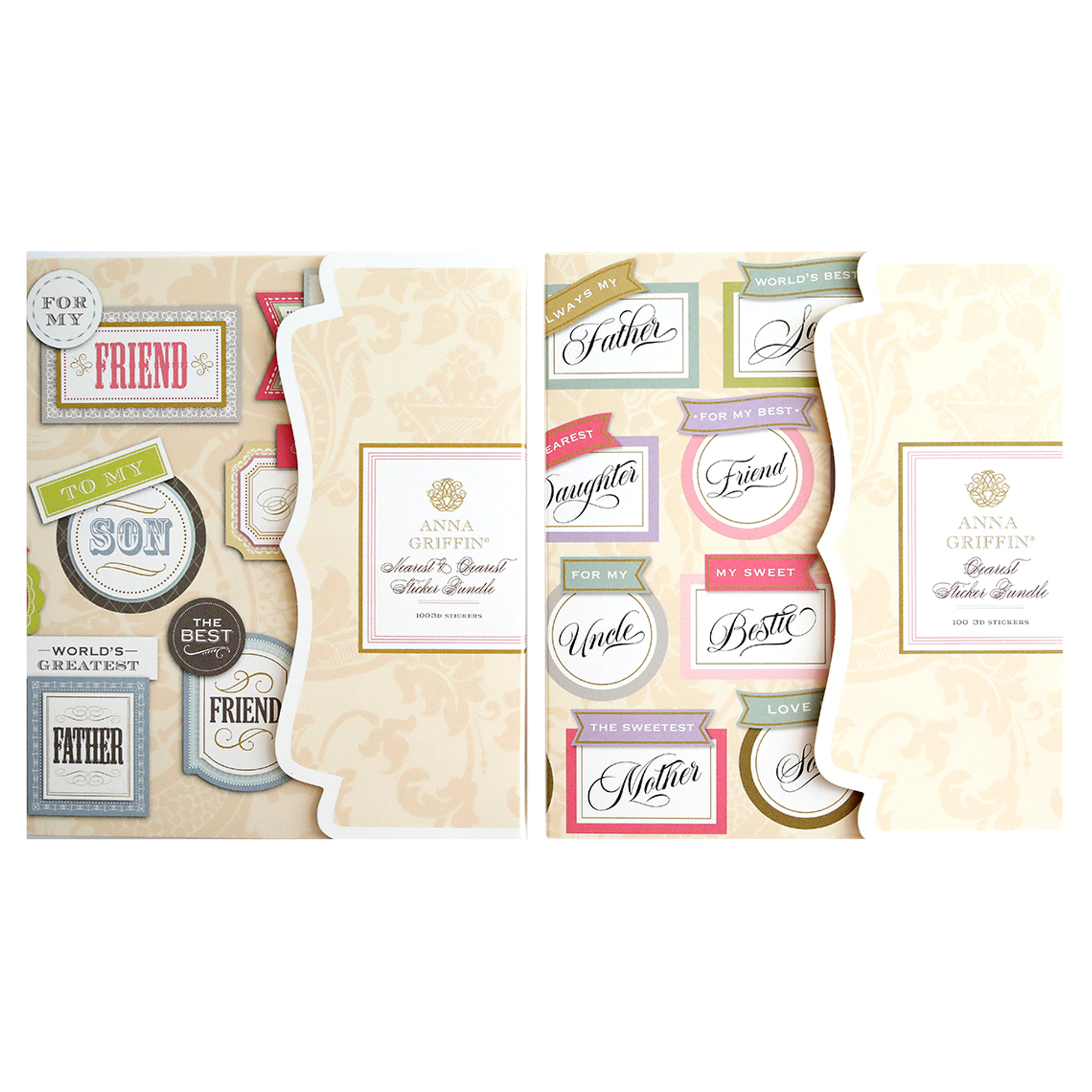 Anna Griffin® Nearest and Dearest Set of 200 Stickers - 22171329 | HSN