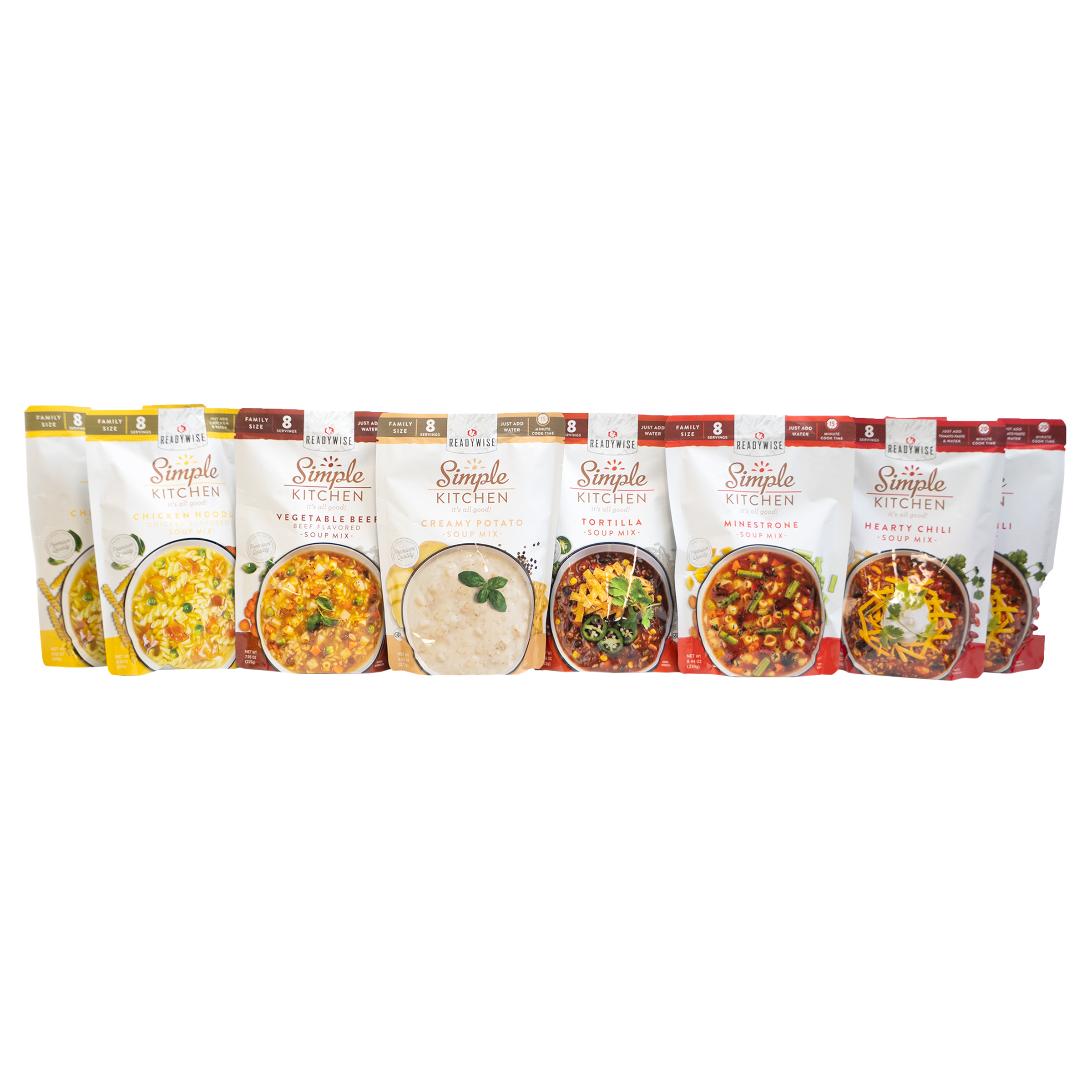 Simple Kitchen by ReadyWise 64-Serving Soup Sampler Auto-Ship® | HSN