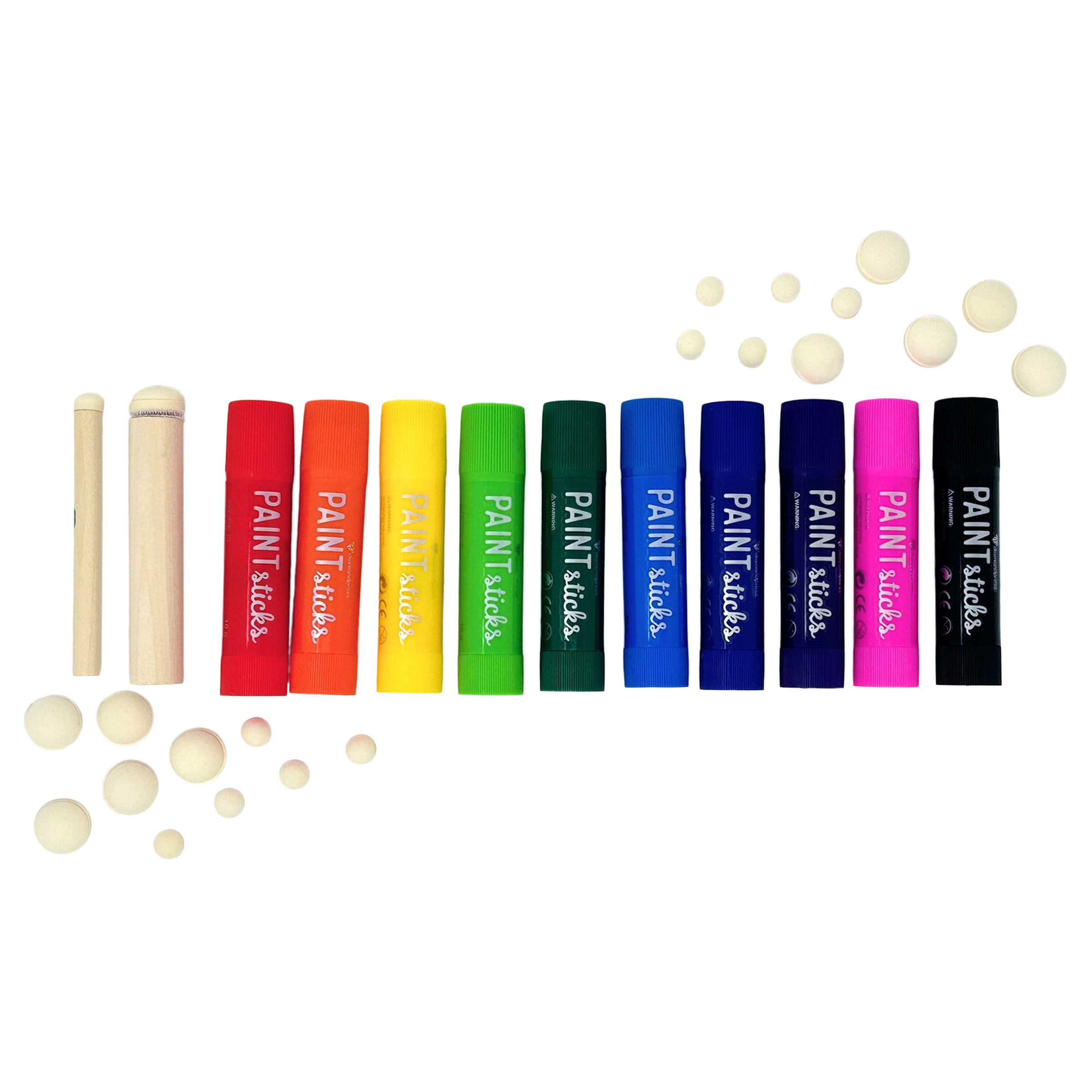 Diamond Press Paint Stick Set of 10 | HSN