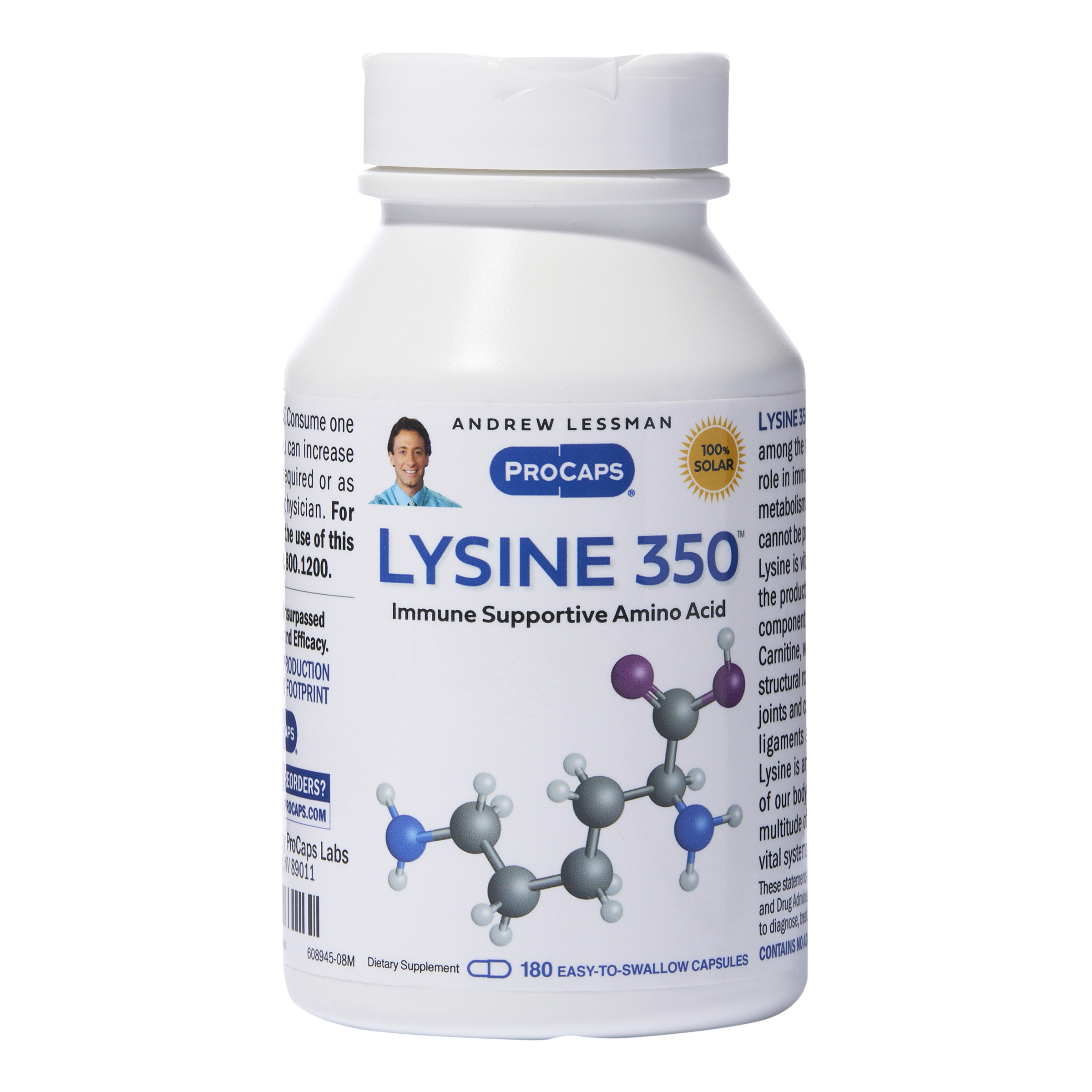 Andrew Lessman Lysine 350 - 180 Capsules | HSN