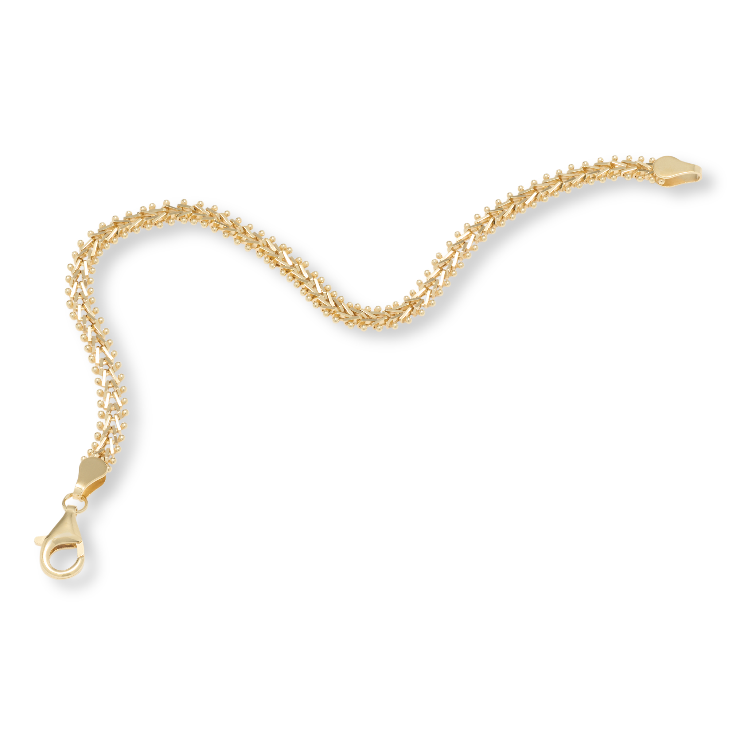 Imperial Silver 2-Row Sterling Silver Diamond-Cut Wheat Chain Bracelet | HSN