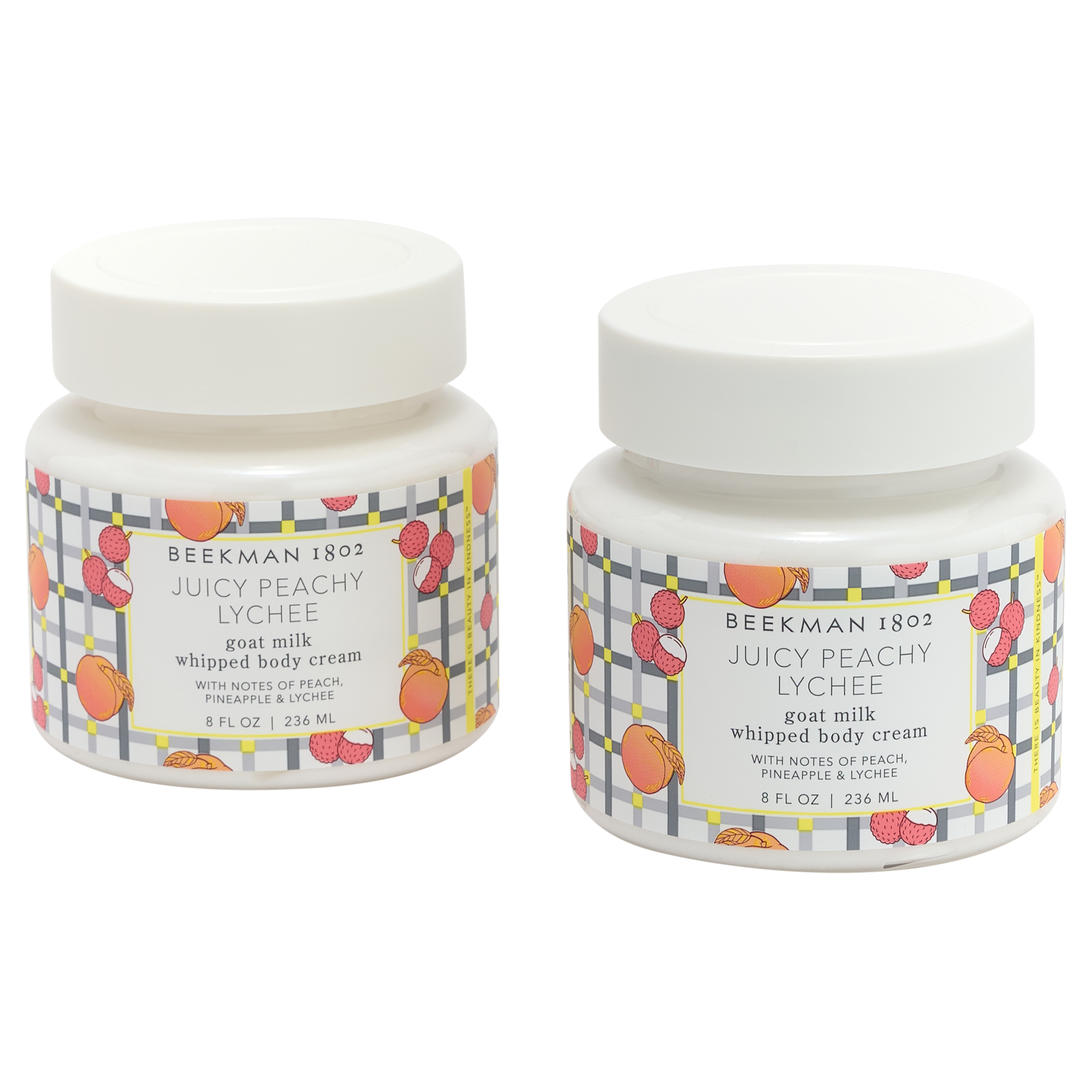 Beekman 1802 2-piece Goat Milk Body Cream - Peach Lychee | HSN