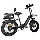 DeLorean 750W Low-Step Folding E-Bike w/Pedal Assist & Accessories - 23665858 | HSN