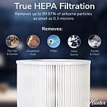Hunter HP670 Large Tower True HEPA Air Purifier | HSN