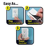 Presto Plug 2-pack Deluxe Power Outlet Relocator with 4' Cord | HSN