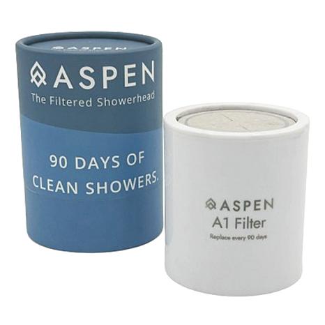 AquaGlo by Aspen Replaceable Showerhead Filter - 23578399 | HSN