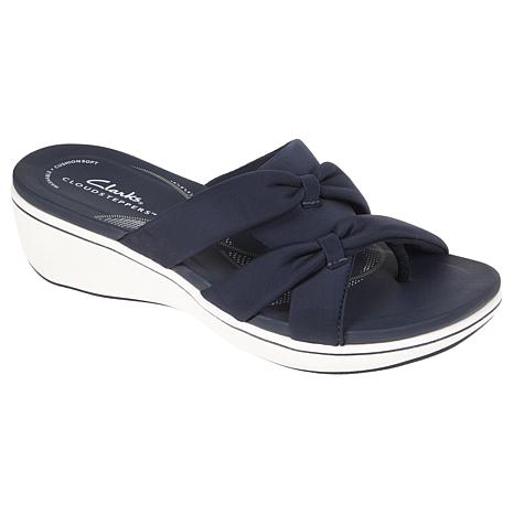 Clarks Cloudstep BreezeRae Cam Athleisure Wedges | HSN