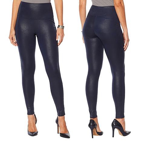 (HSN) DG2 by Diane Gilman Slim and Sleek Coated Knit Legging ...