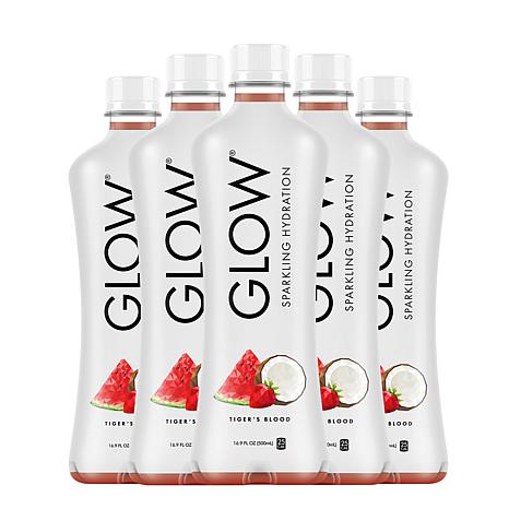 GLOW Beverages 6-pack Sparkling Flavored Water - 10093845 | HSN