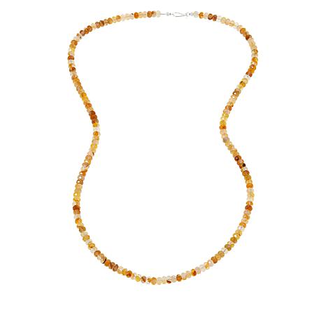 Jay King 36" Yellow Quartz Bead Necklace | HSN
