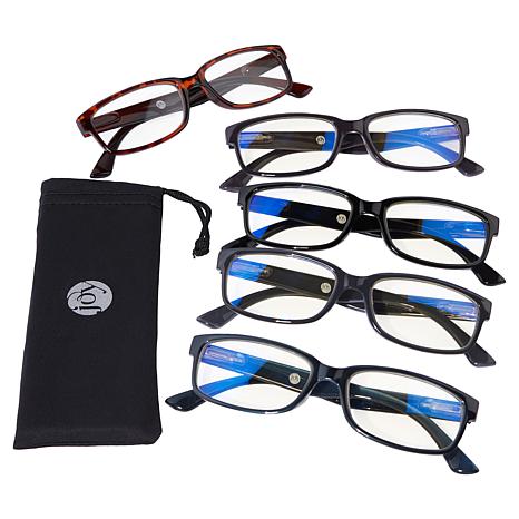 Joy 6-piece Sleek & Stylish Men's Readers Collection | HSN