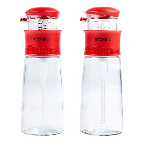 Kitchen HQ Oil Portion Control Measuring Dispensers Set | HSN