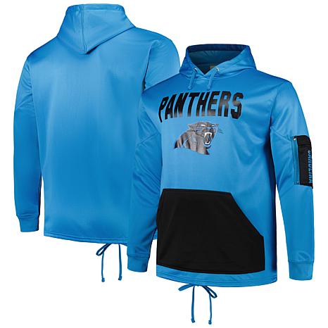 Men's Fanatics Blue Carolina Panthers Big & Tall Pullover Hoodie ...