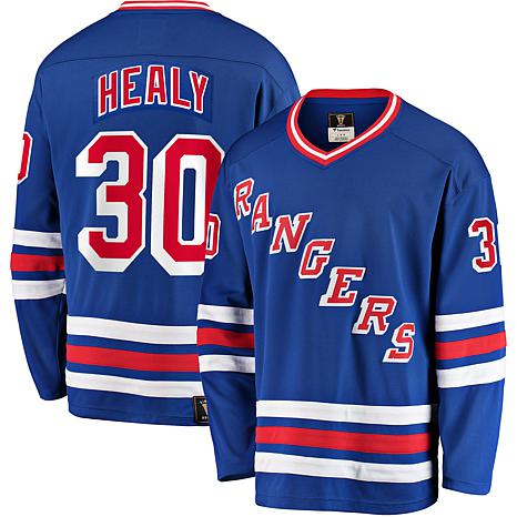 Men's Fanatics Glenn Healy Blue New York Rangers Premier Breakaway ...