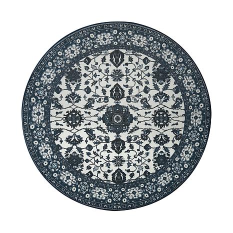 My Magic Carpet Ramage Washable Round Area Rug - 10089590 | HSN