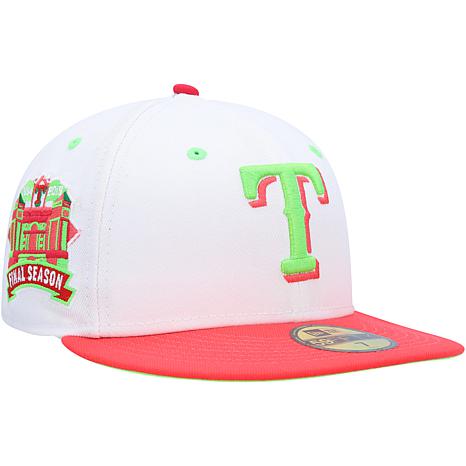 Officially Licensed MLB Men's New Era Final Season Fitted - Rangers ...