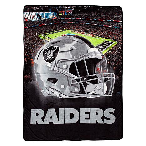 Officially Licensed NFL 66" x 90" Oversized Home Turf Throw - Raiders ...