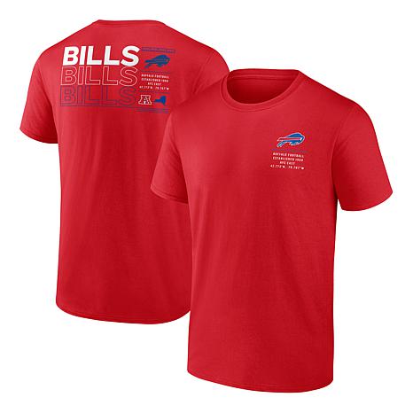 Officially Licensed NFL Fanatics Men's Short Sleeve T-Shirt - Bills ...