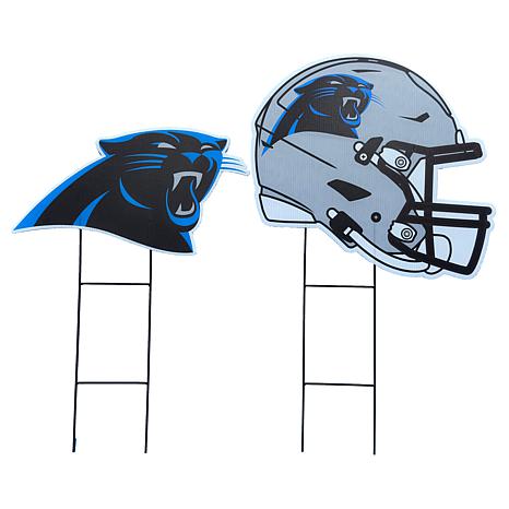 Officially Licensed NFL Logo & Helmet 2pk Yard Signs by Pegasus Sports ...