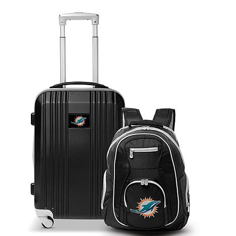 Officially Licensed NFL Miami Dolphins Premium Backpack & Carry-On | HSN