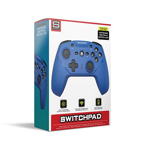 Surge Nintendo Switch Wireless Pro Controller - Blue - 20869020 | HSN