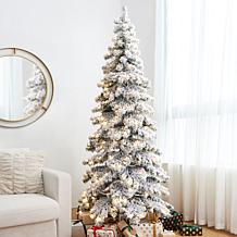Christmas Trees | Shop Artificial, Flocked, Pre-lit Christmas Trees ...