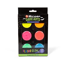 Micador Dark Arts, Neon Fluoro Glow 3D Paint Set, 4-Color Set ...