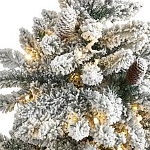 Christmas Trees | Shop Artificial, Flocked, Pre-lit Christmas Trees ...