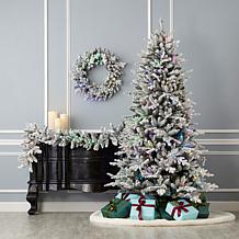 Christmas Trees | Shop Artificial, Flocked, Pre-lit Christmas Trees ...