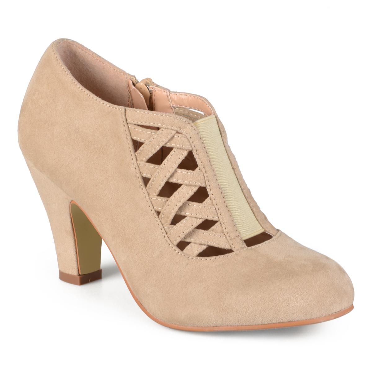 Journee Collection Womens Wide-Width Piper Bootie | HSN