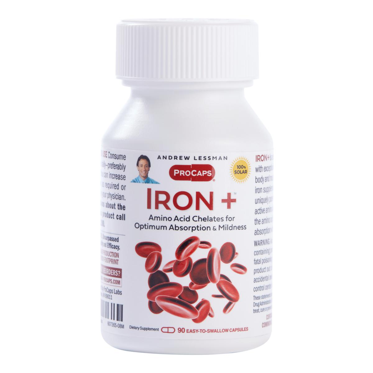 Andrew Lessman Iron Plus - 90 Capsules | HSN