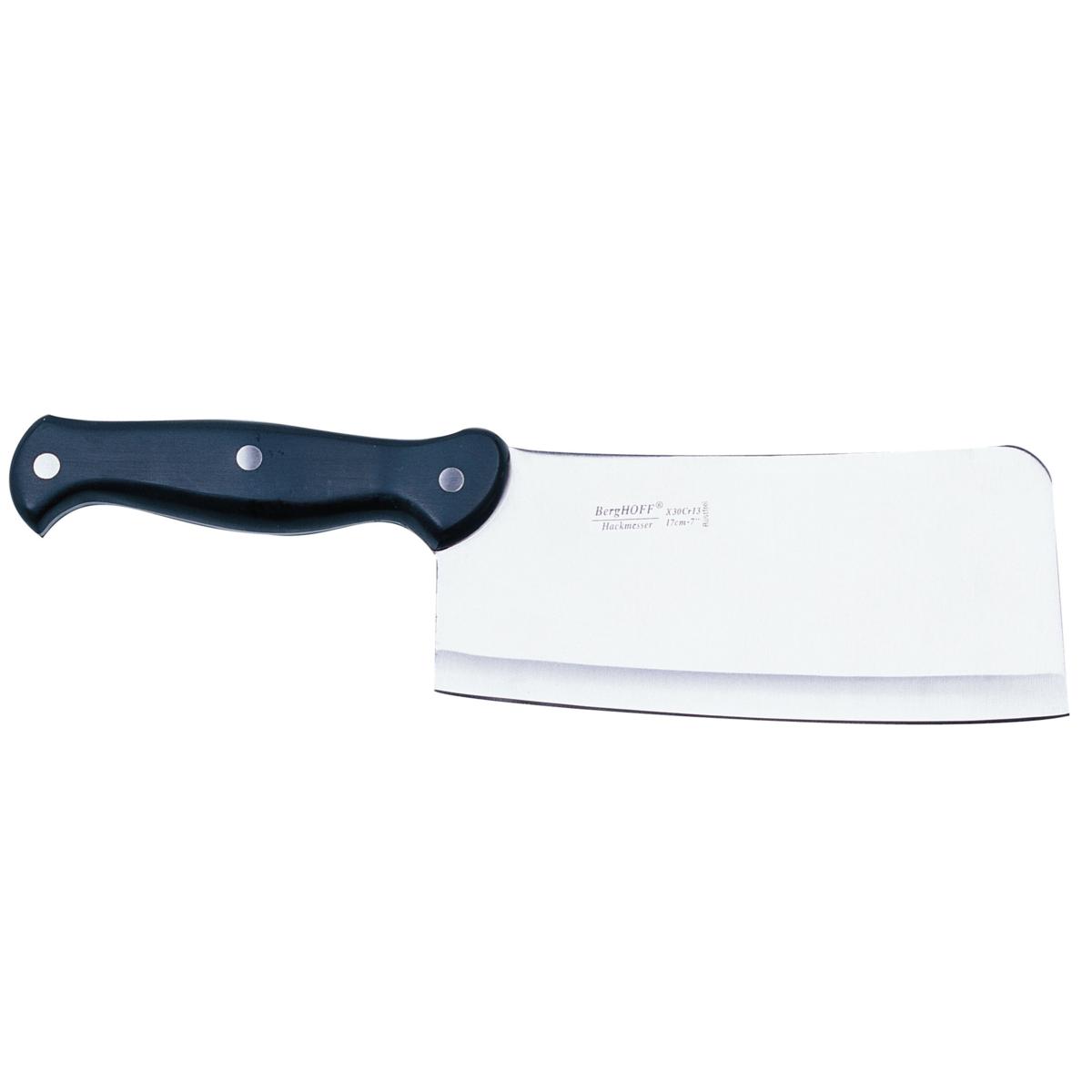 BergHOFF Ergonomic Stainless Steel Cleaver, 7" | HSN