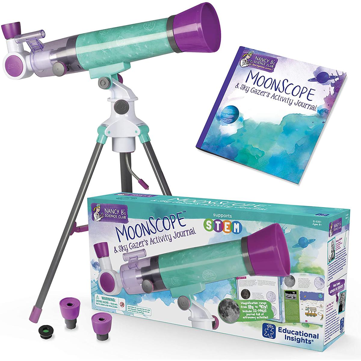 Educational Insights Nancy B's Science Club MoonScope and Journal | HSN