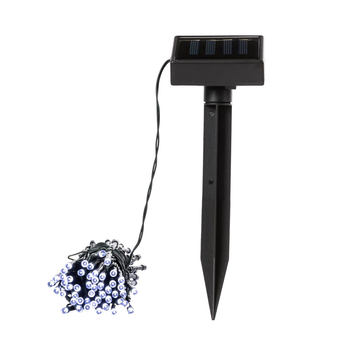 Glitzhome 38.6' Solar String Light with 100 LEDs | HSN