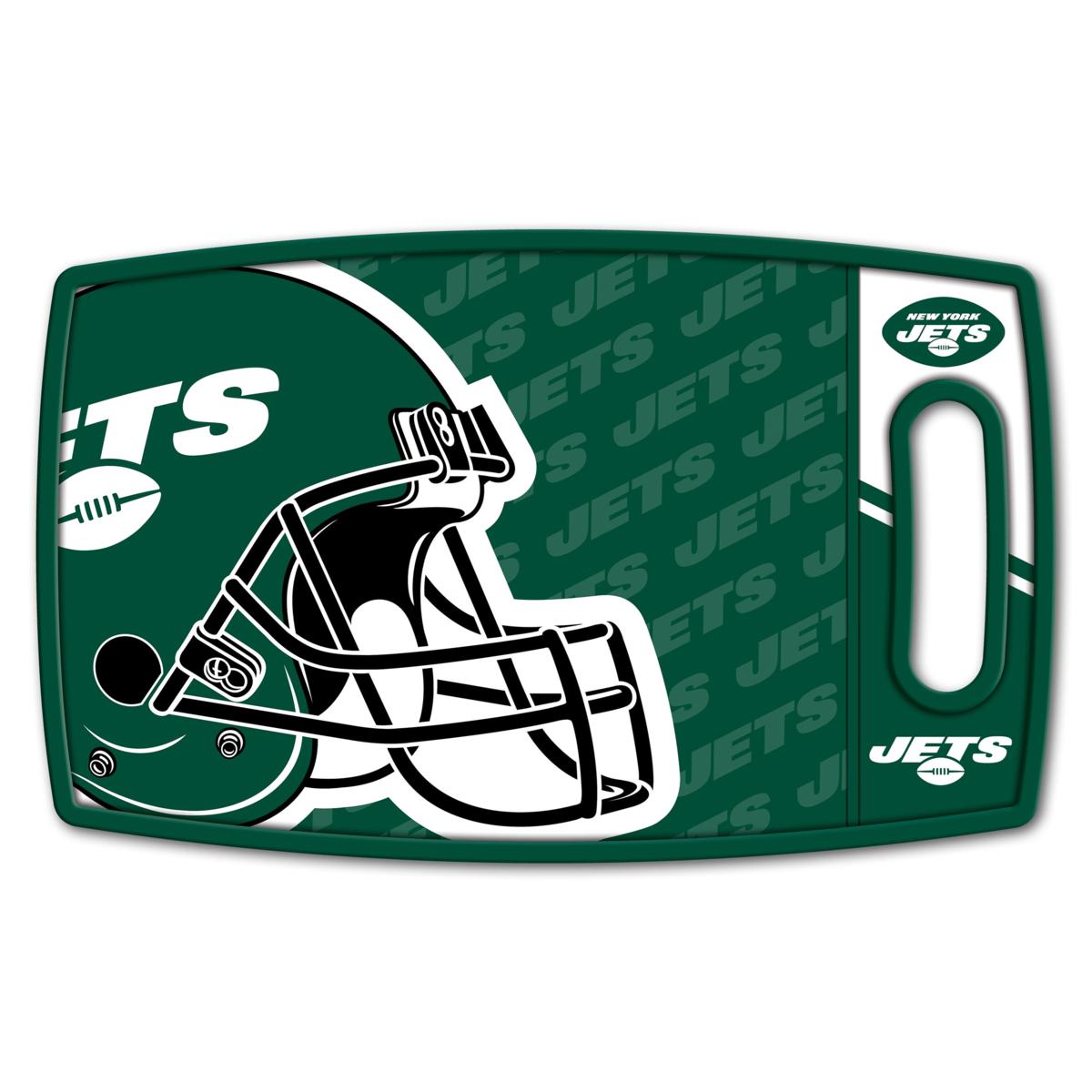 Officially Licensed NFL New York Jets Logo Series Cutting Board ...