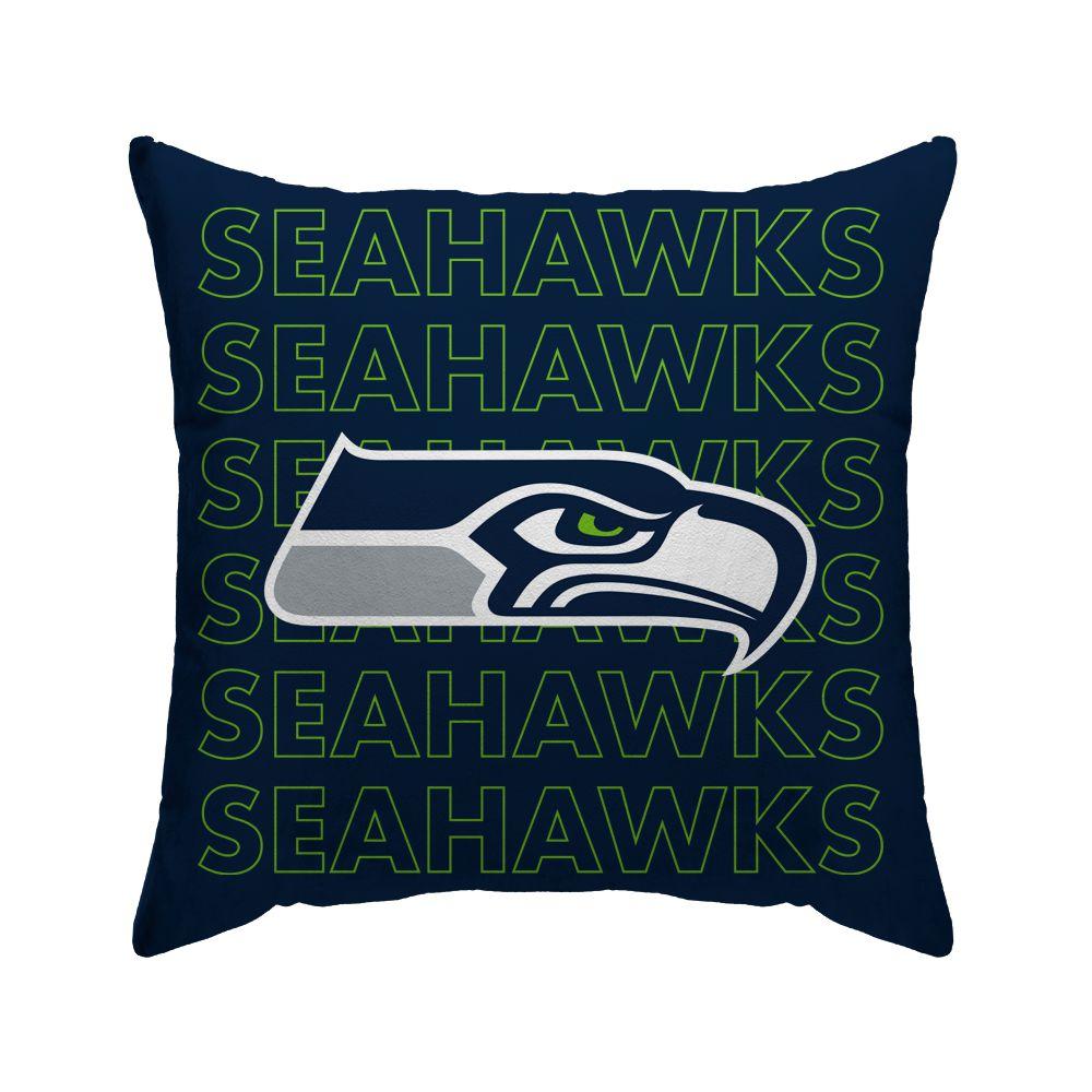 Officially Licensed NFL Seattle Seahawks Poly Span Décor Pillow ...