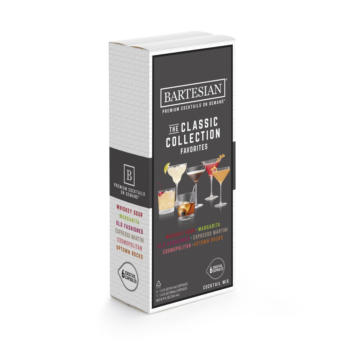 Bartesian Classic Favorites Cocktail Mixer Capsules | HSN