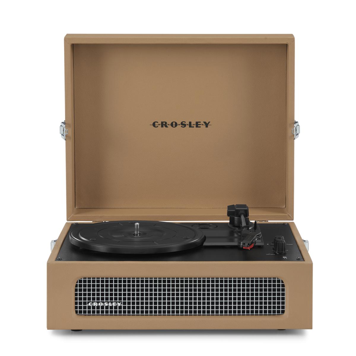 Voyager Bluetooth Vinyl Record Player - Tan - 21621399 | HSN