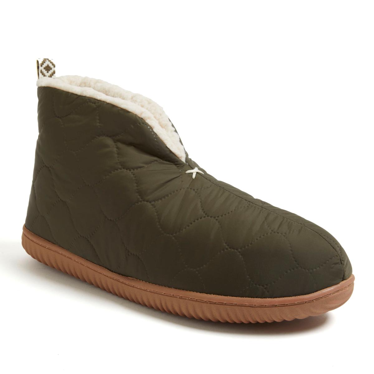 Dearfoams Men's Indoor/Outdoor Warm Up Boot Slipper - 22387764 | HSN