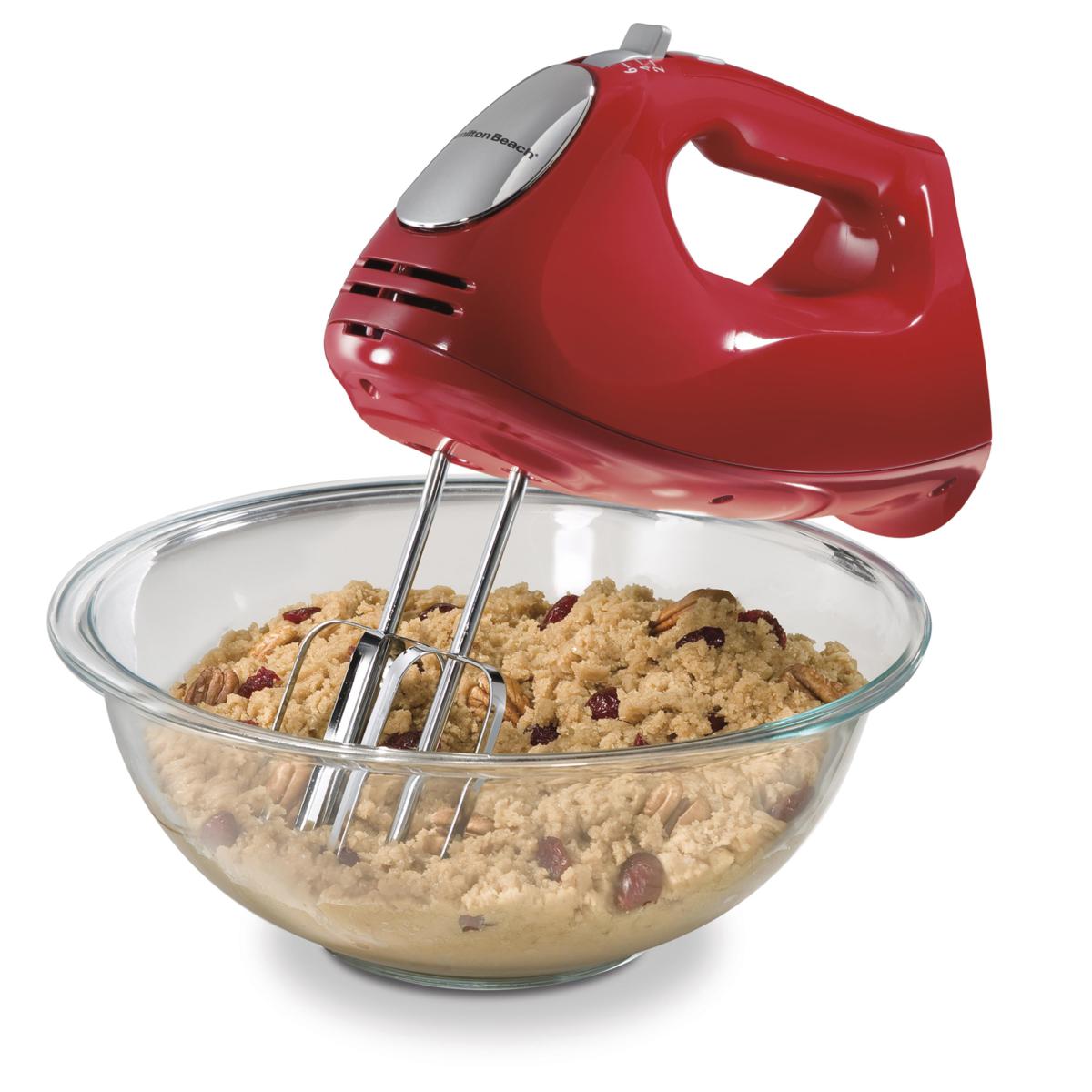 Hamilton Beach Ensemble Hand Mixer with Snap-On Case | HSN